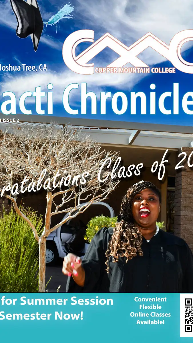 Digital Edition of Cacti Chronicles is available - Copper Mountain College