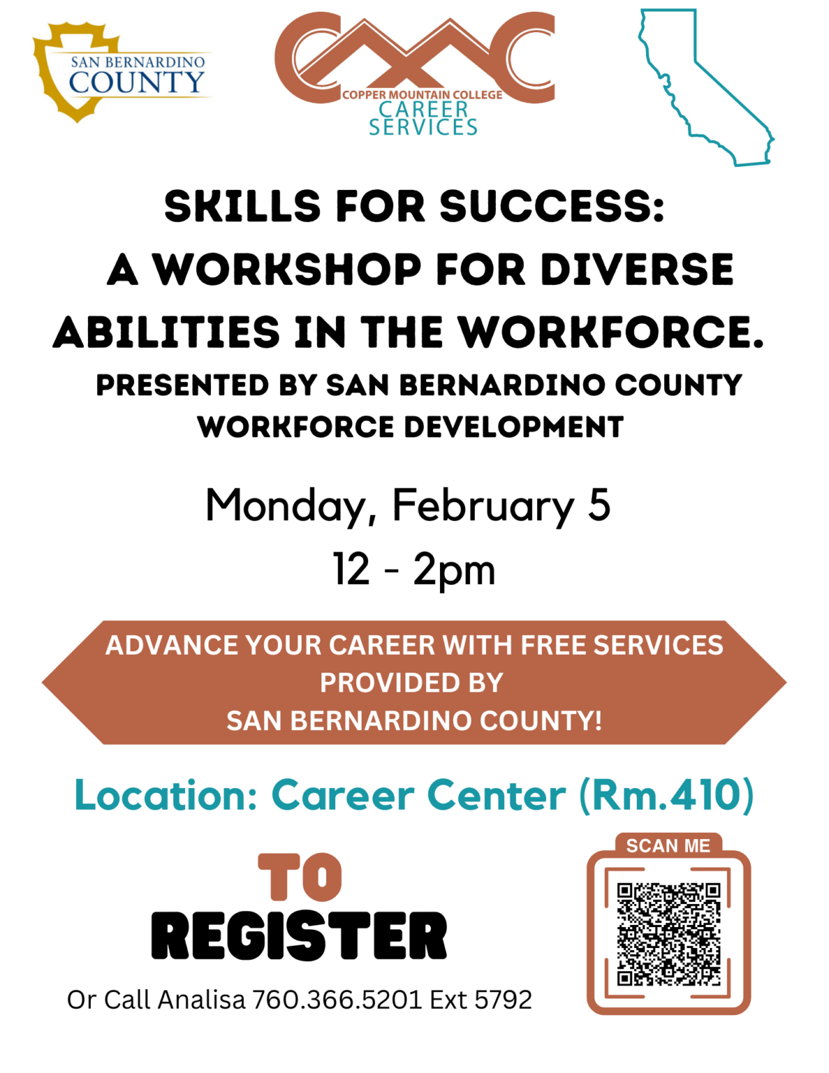 San Bernardino County Workforce Development Workshop - Copper Mountain ...