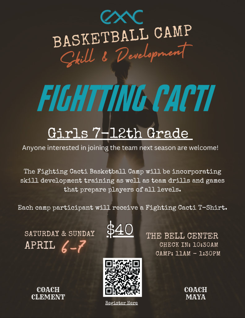 Fighting Cacti Girls Basketball Camp - Copper Mountain College