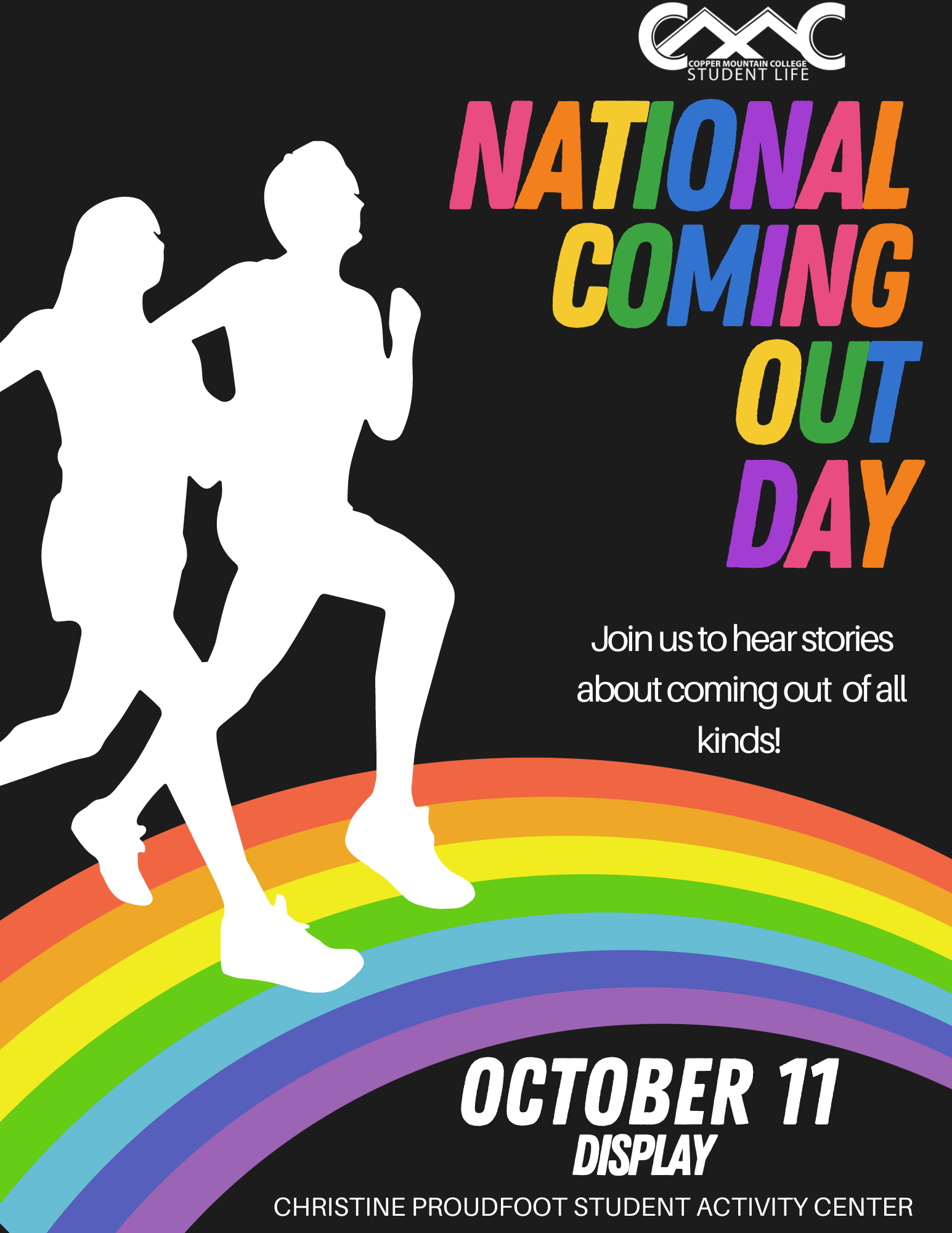 National Coming Out Day - Copper Mountain College