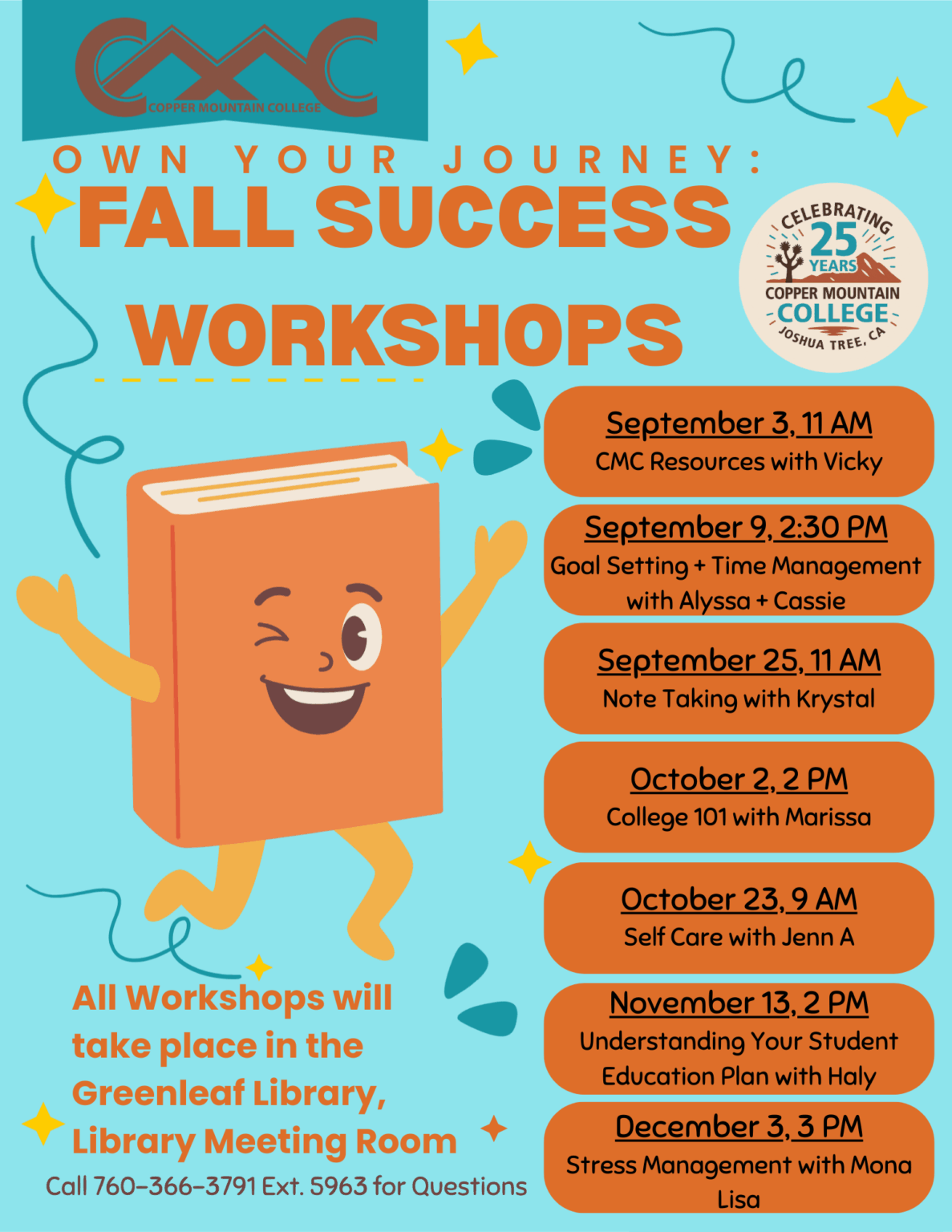 Fall Success Workshop: Goal Setting + Time Management with Alyssa ...